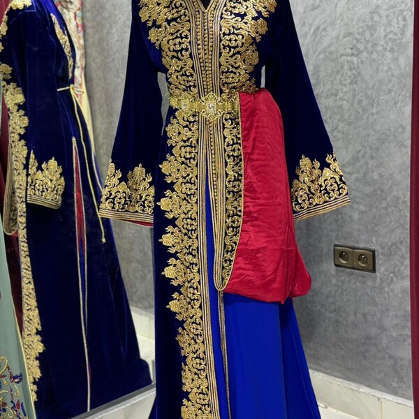 Moroccan Kaftan Dresses - Etsy Moroccan Kaftan Dresses - Etsy