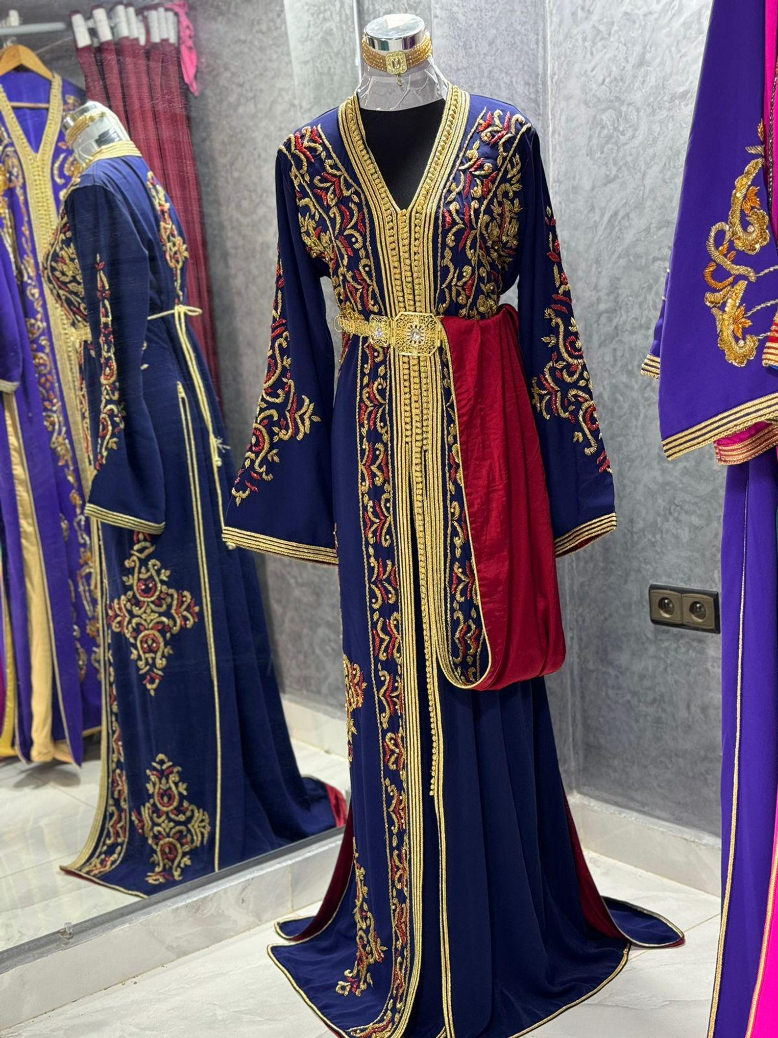 Elegant Moroccan Caftan Dress, 8 Styles Takchita Caftan for Women ...