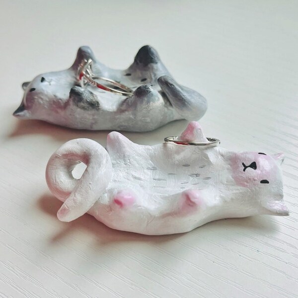 Animal Clay Ring - Etsy