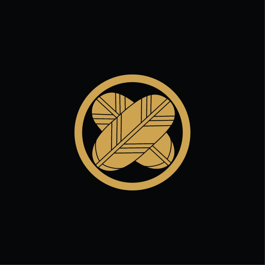 Sticker Kamon Feathers chigaitakanoha ref KA66. - Etsy