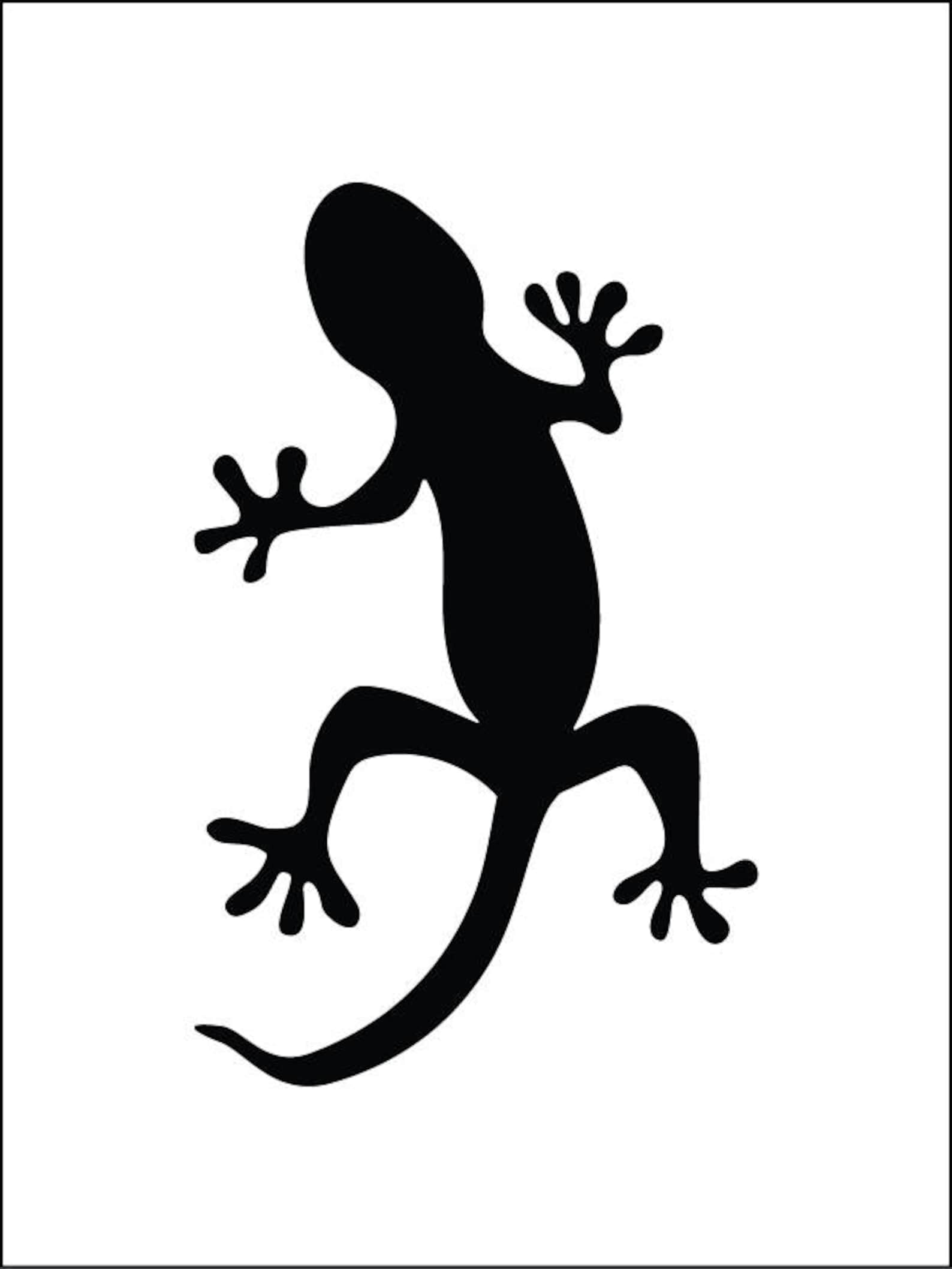 Adhesive Vinyl Salamander Stencil. (ref 853) - Etsy