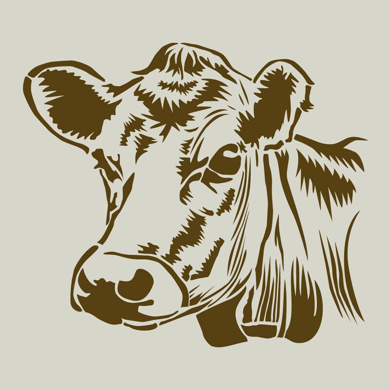 Cow Stencil - Etsy