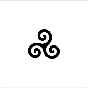 Adhesive Vinyl Stencil. Breton Cross. Triskelion (ref 124) - Etsy