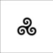 Adhesive Vinyl Stencil. Breton Cross. Triskelion (ref 124) - Etsy