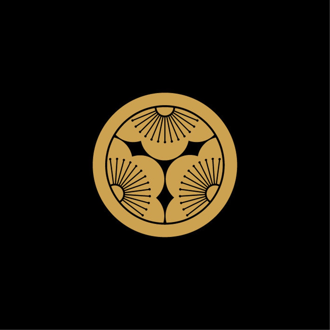 Sticker Kamon ref KA33 Flowers. - Etsy