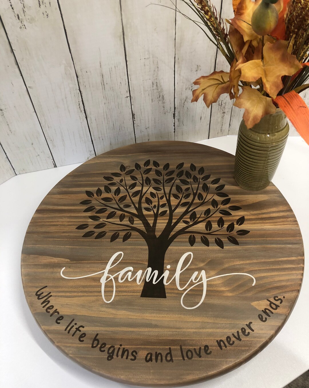 Lazy Susan, Family, Wedding Gift, Housewarming, Turntable, Anniversary ...