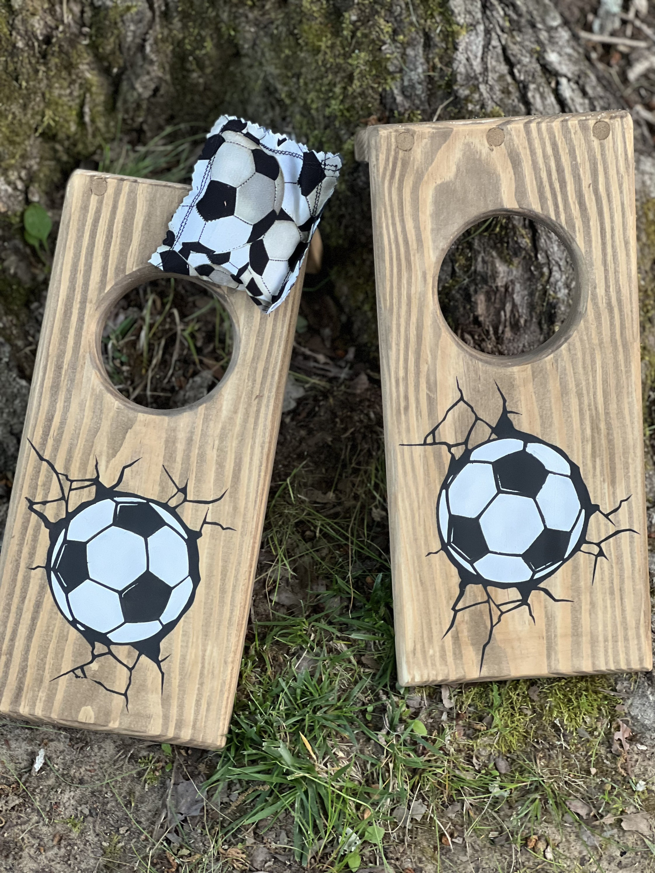 Cornhole Boards, Mini Cornhole, Tabletop Cornhole Boards, Soccer - Etsy