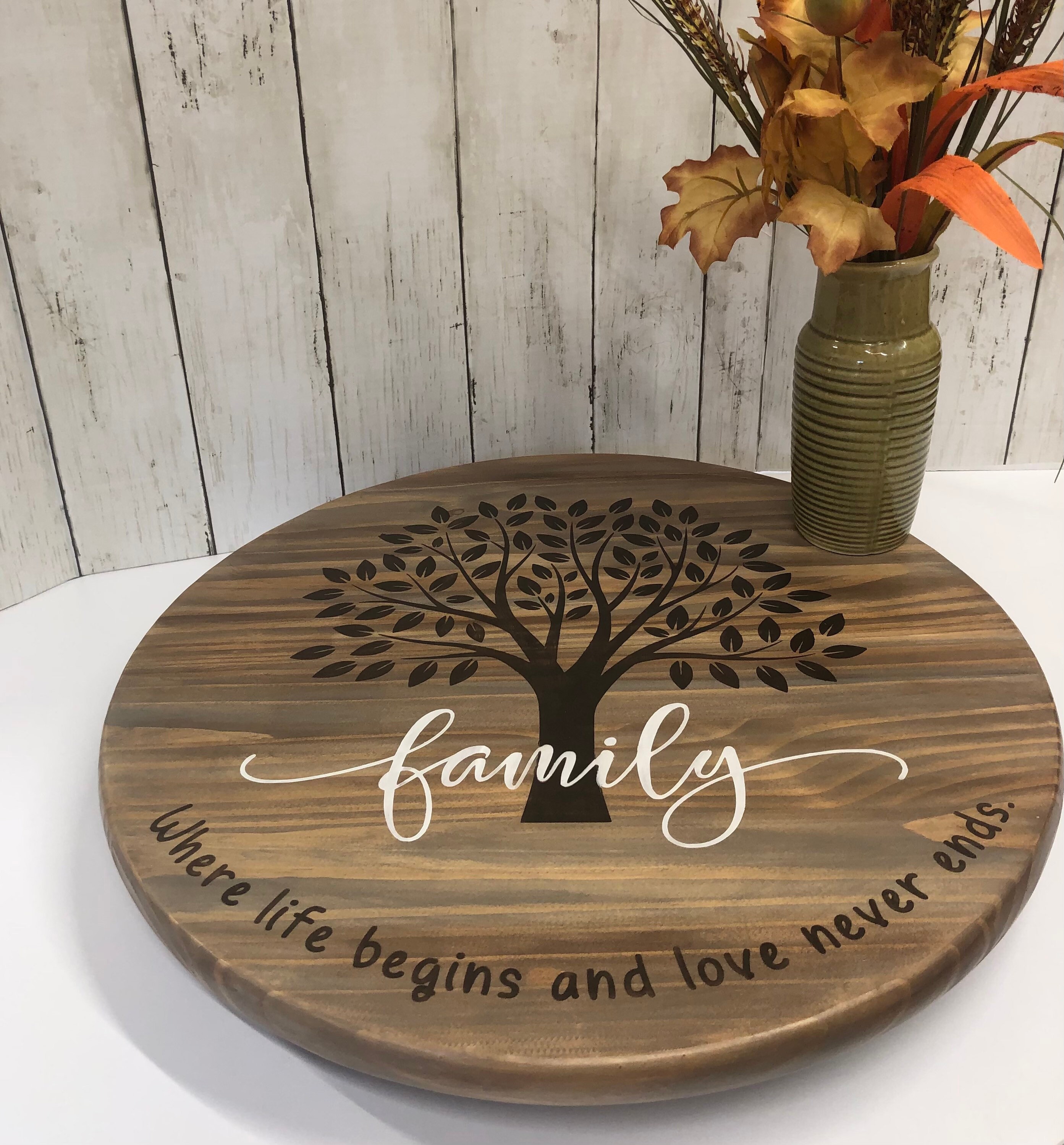 Lazy Susan Family Wedding Gift Housewarming Turntable - Etsy