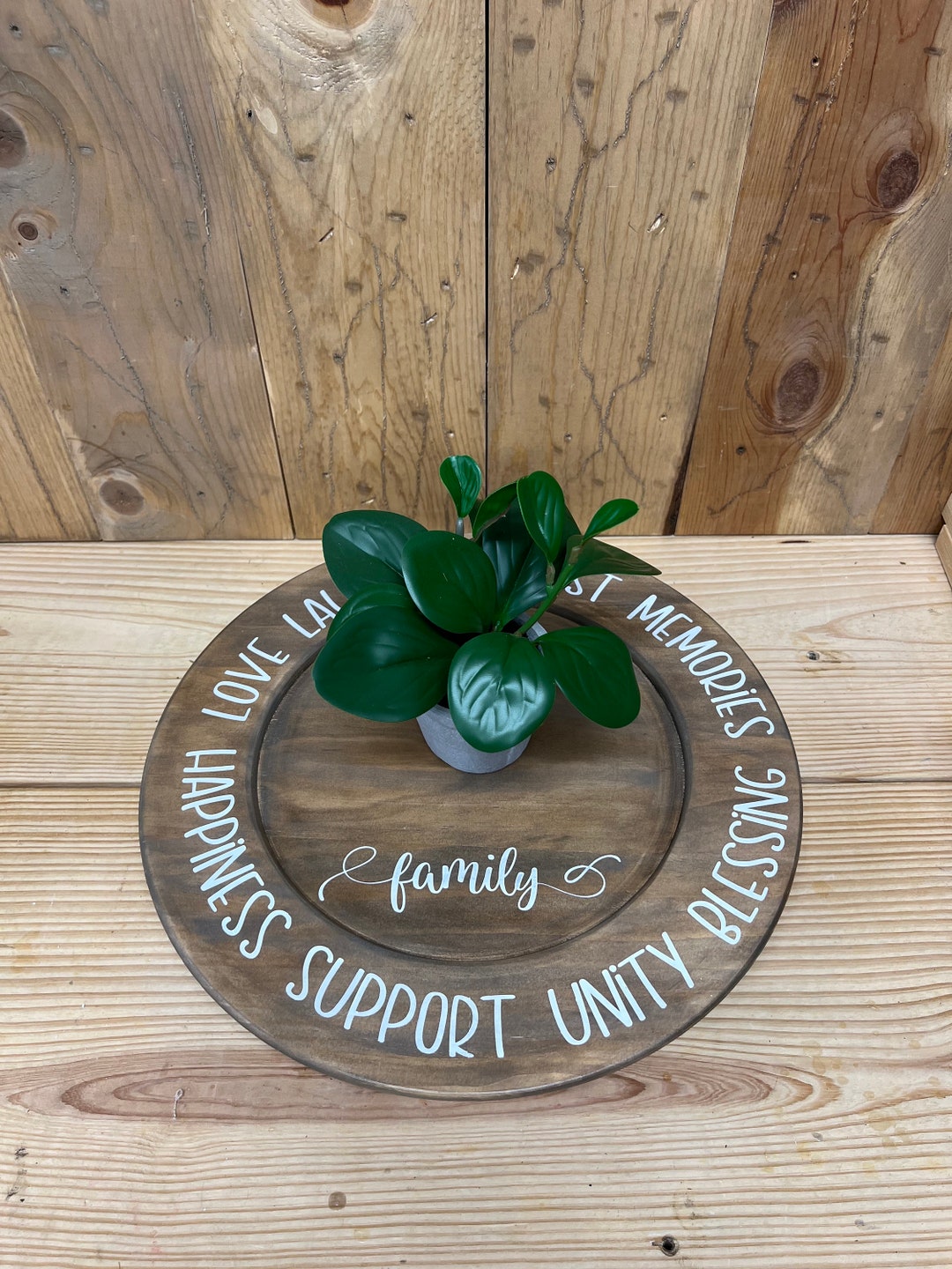 Lazy Susan, Family, Wedding Gift, Housewarming, Turntable,personalized ...