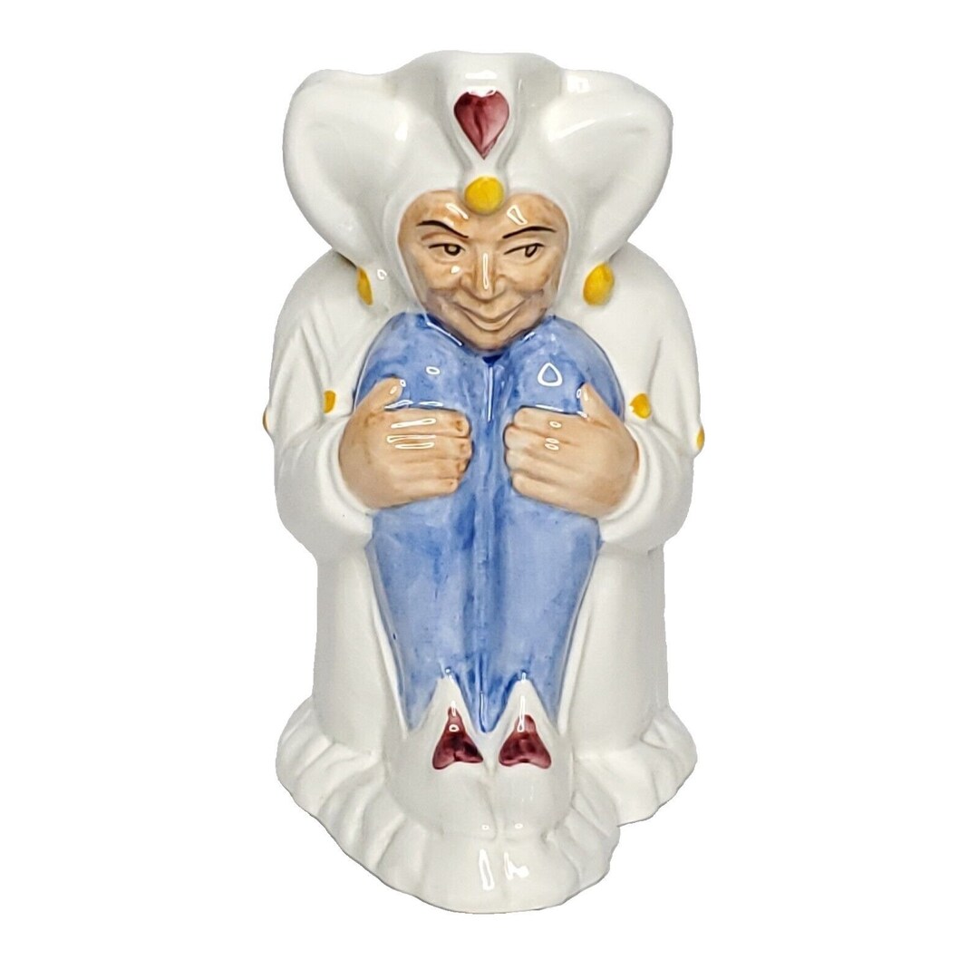 Joker Jester Pitcher Poker Card Player Game Room Decor Rummy Cribbage ...