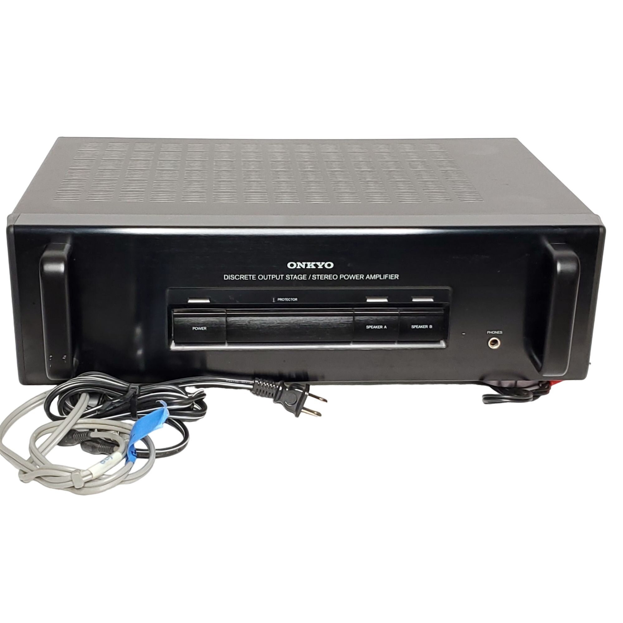 Onkyo M-501 2 Channel Discrete Output Stage Stereo Power Amplifier ...