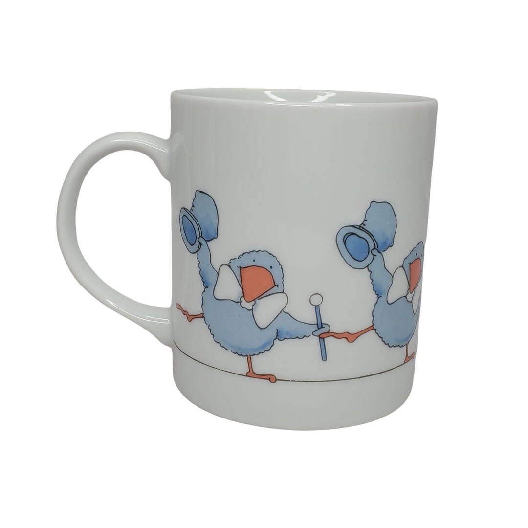 Vintage Steinbeck Mug Dancing Ducks Chicks Top Hat Cane Astaire Tap ...