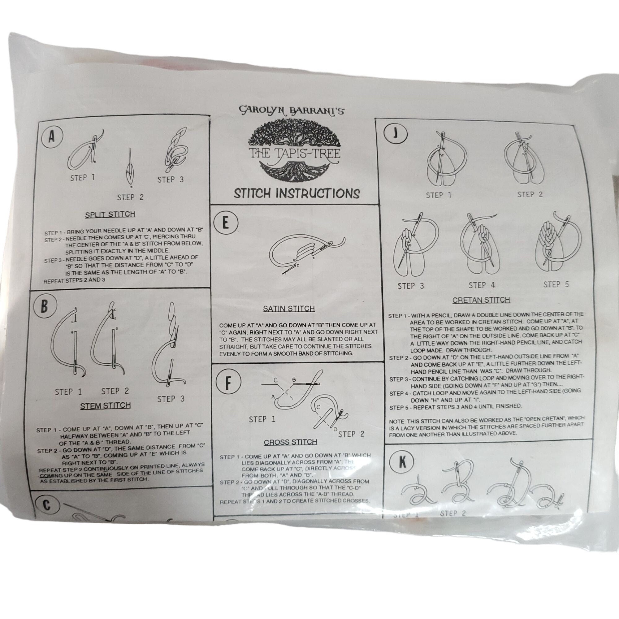 Vtg Carolyn Barrani's the Tapis Tree Jacobean Bunny Rabbit - Etsy