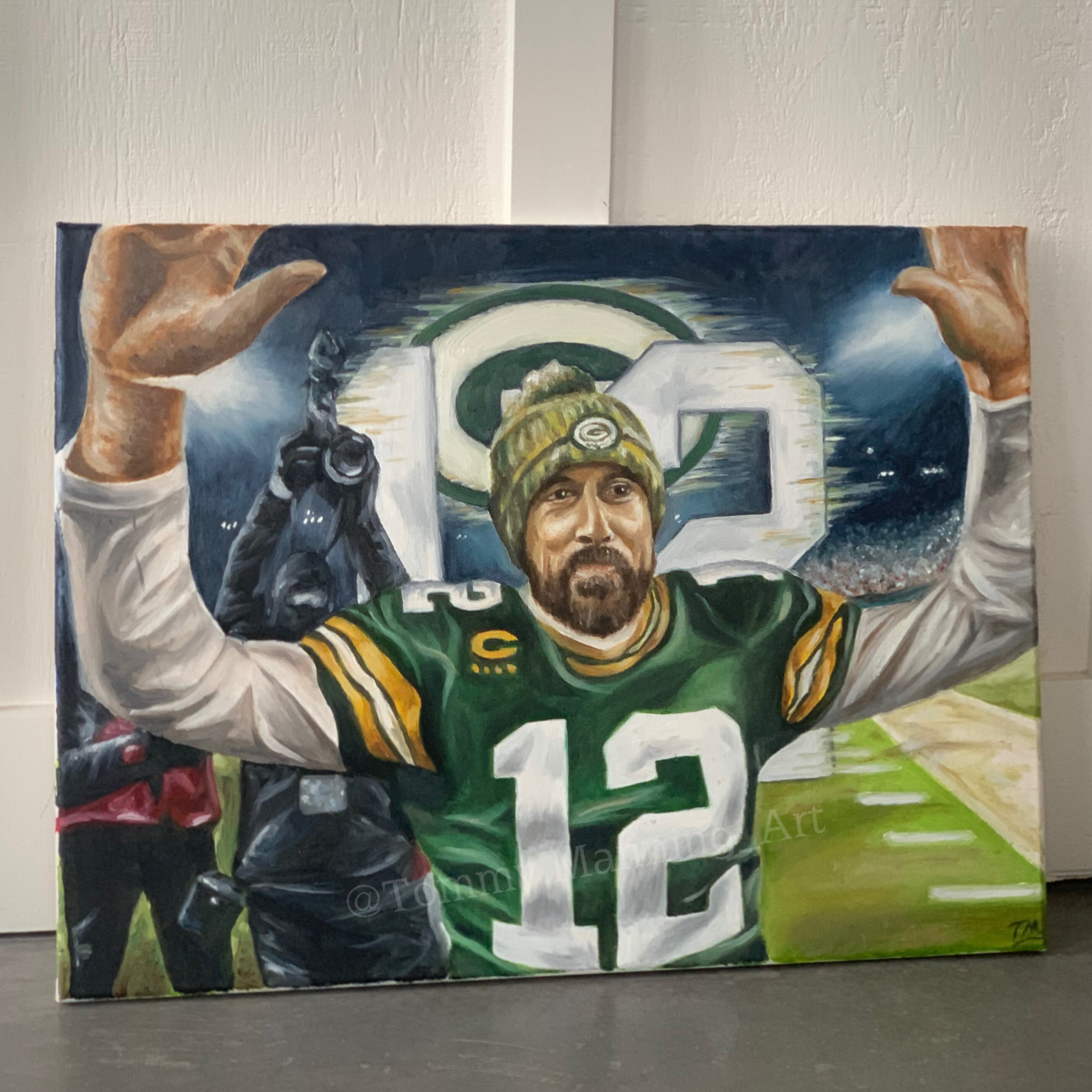 Aaron Rodgers 12 Fine Art Print | Etsy