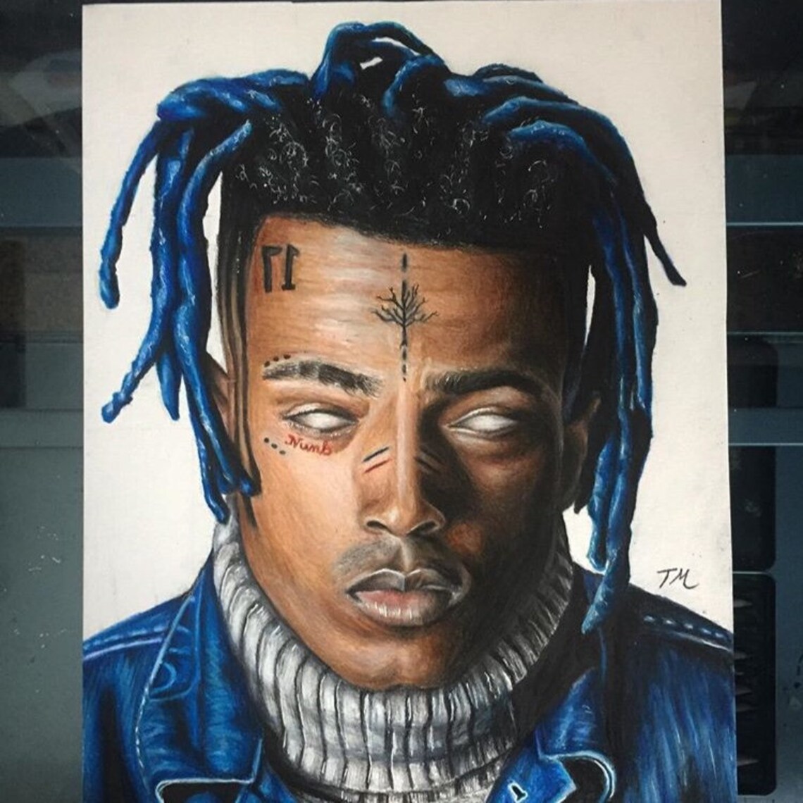 Xxxtentacion Fine Art Print Etsy