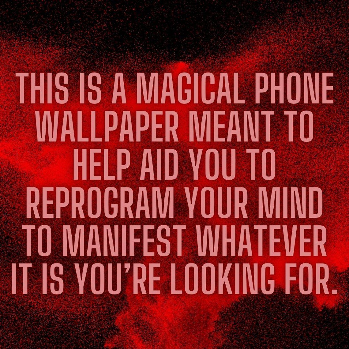 MAGICAL PHONE WALLPAPER: Worthy of My Dreams - Etsy