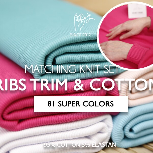 Rib Knit Fabric - Etsy