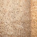 Rose Gold Stunning Beaded Fabric by the Yard, princess Sequined Fabric ...
