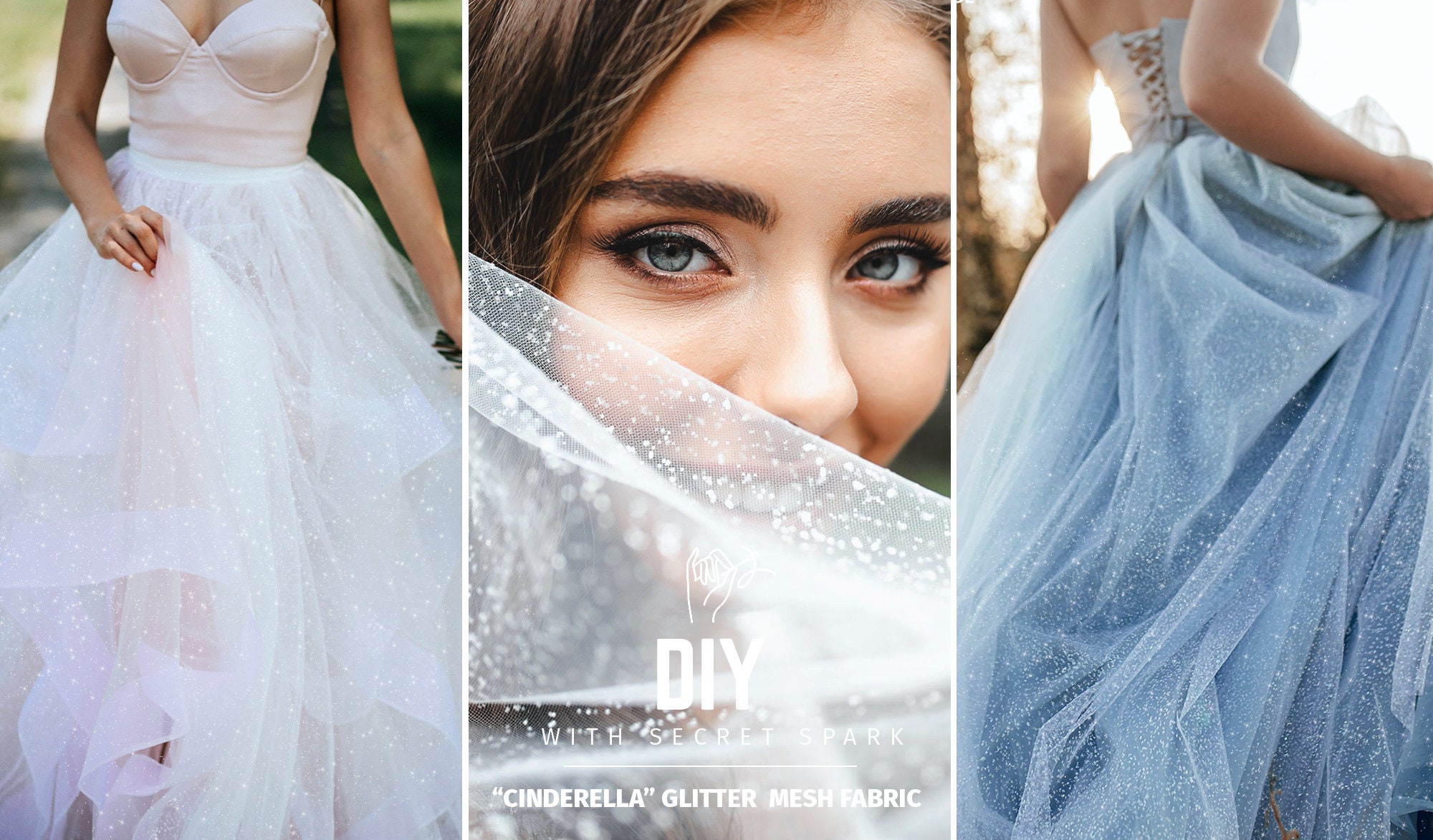 Extra Trendy Pantone Wild Rose Color Glitter Tulle Fabric by | Etsy