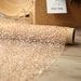 Rose Gold Stunning Beaded Fabric by the Yard, princess Sequined Fabric ...