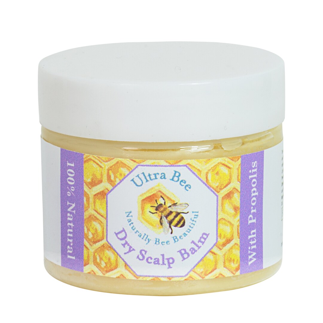 100% Natural Dry Scalp Balm Honey, Propolis 50ml - Etsy