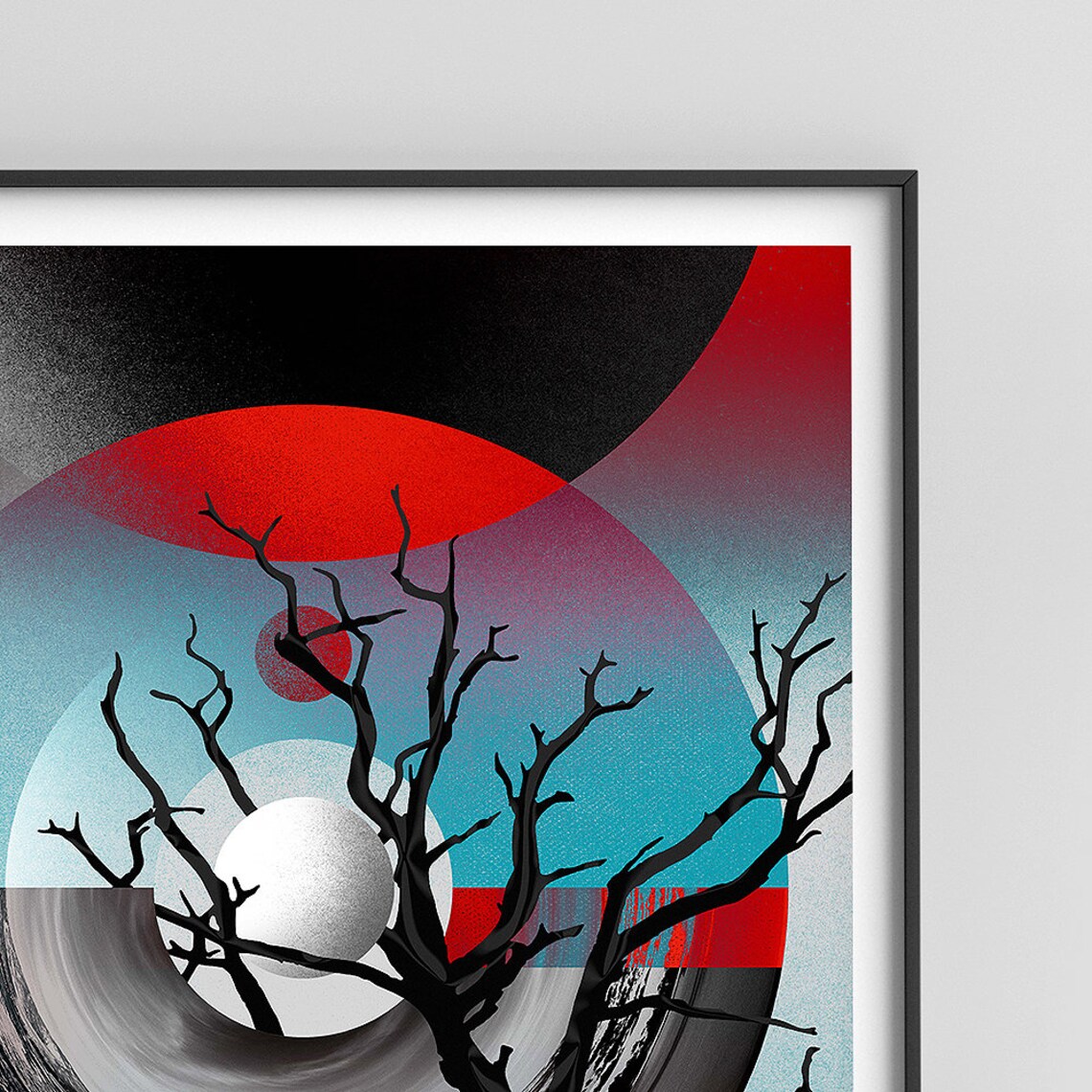 DALI DREAMS - Abstract Wall Art, Moon Print, Planet Print, Artistic ...