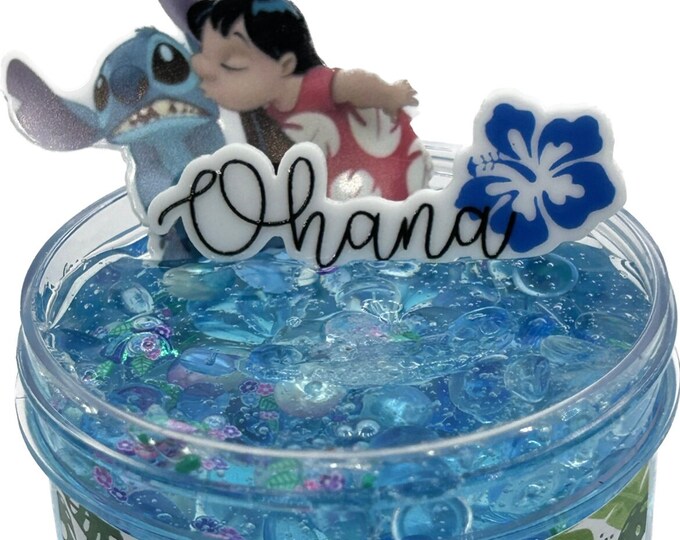 Madelyns Ohana Stitch Slime scented Slime Charm Slime - Etsy