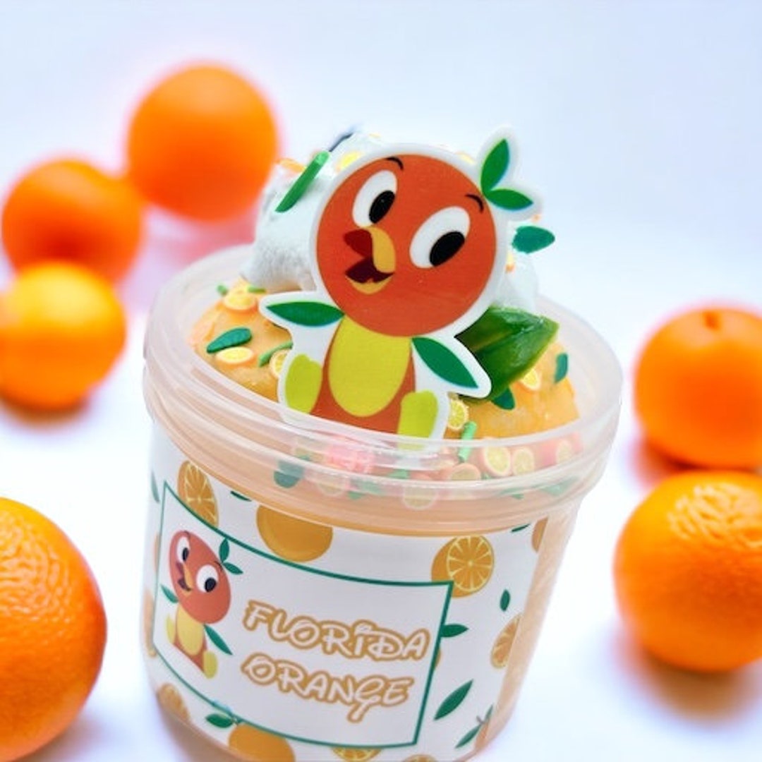 Florida Orange Icee Slime ~ Icee Slime ~ Jelly Slime ~ Charm Slime ...
