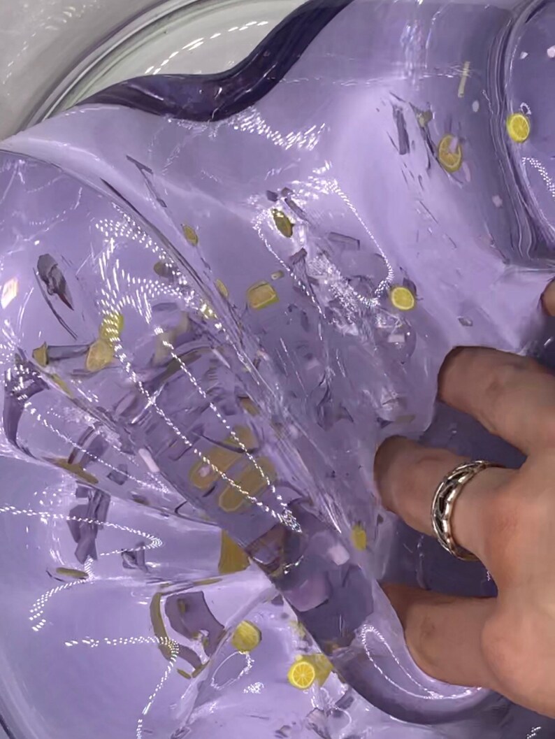 Lavender Lemonade clear slime scented slime clear slime | Etsy