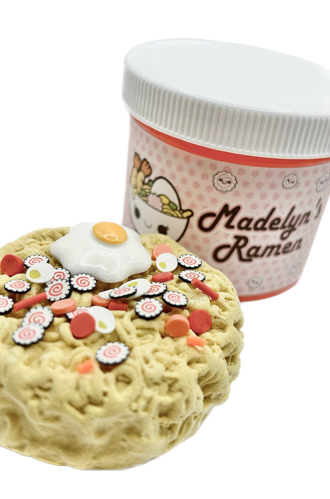 Ramen DIY Slime ~ DIY Clay Slime ~ Clear Slime ~ Scented Slime - Etsy