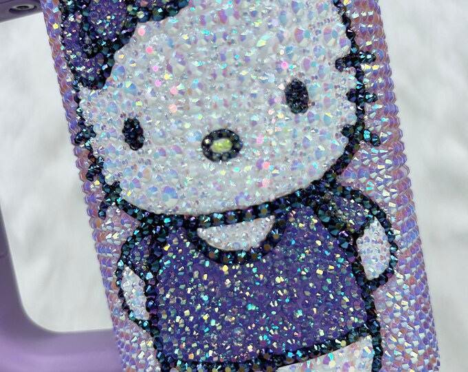 Cartoon Kitty Rhinestone 30 Oz Stanley Tumbler ~ Rhinestone Stanley ...