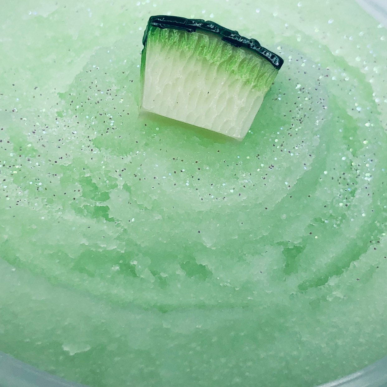 Melon Sorbet Icee Slime Charm Slime Scented Slime - Etsy