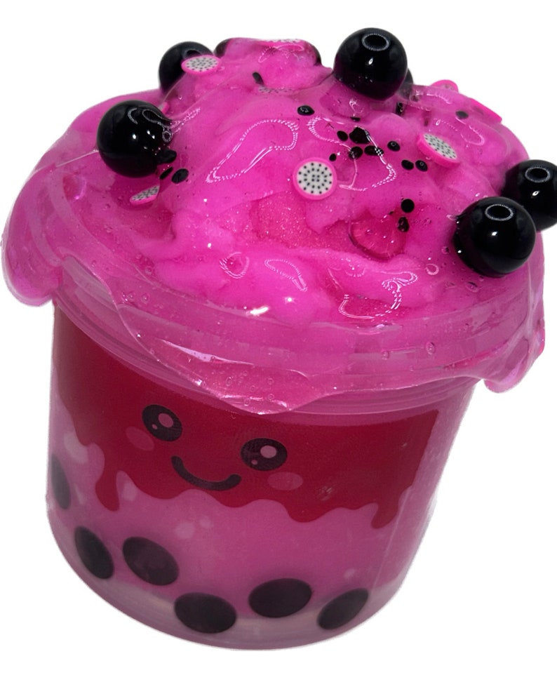 Dragon Fruit Frozen Boba Slime Icee Slime Jelly Slime - Etsy