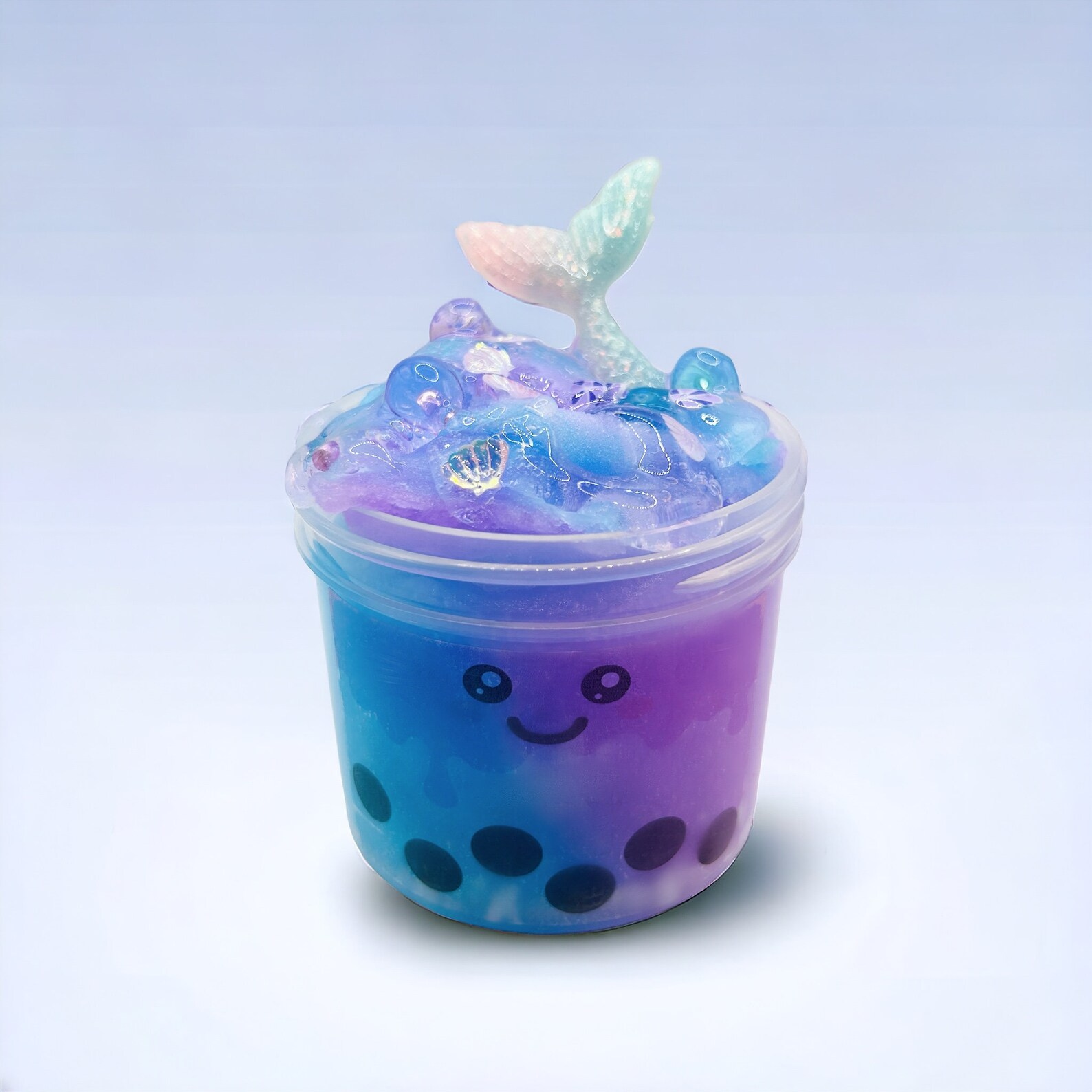 Mermaid Frozen Boba Slime Icee Slime Jelly Slime Charm Slime - Etsy