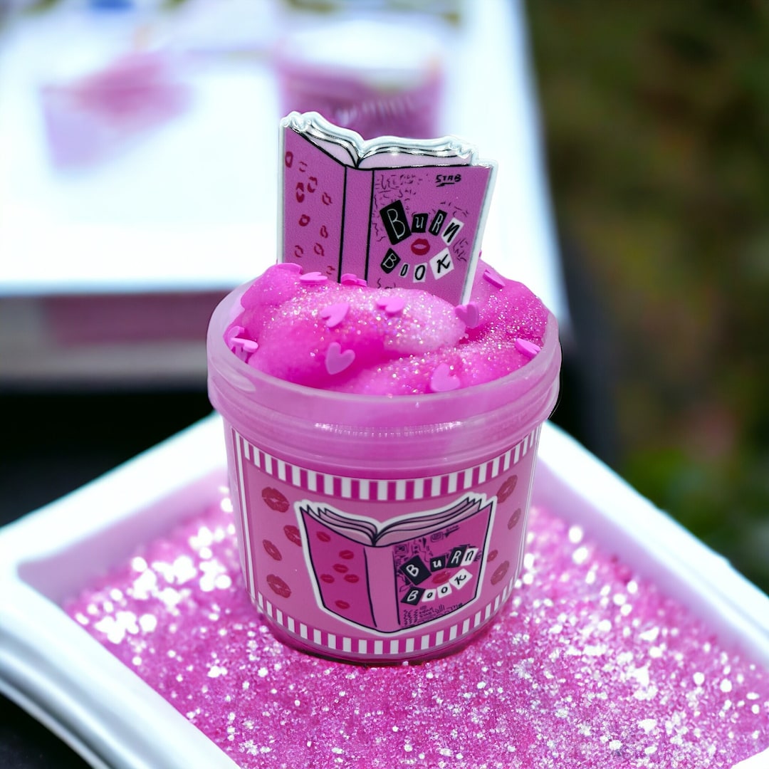 Burn Book Mean Girls Slime~ Icee Slime ~ Charm Slime ~ Scented Slime - Etsy