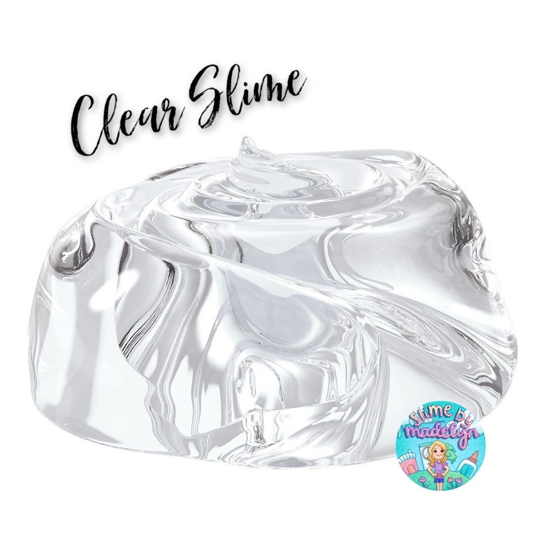 Clear Slime - Etsy