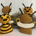 E Pattern, PDF Pattern, Digital Pattern, Bee Pattern, Primitive Bee ...