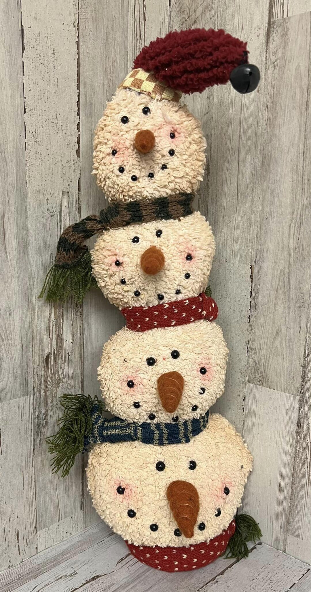 Primitive Snowman, Handmade Snowman, Snowmen, Primitive Snowmen ...