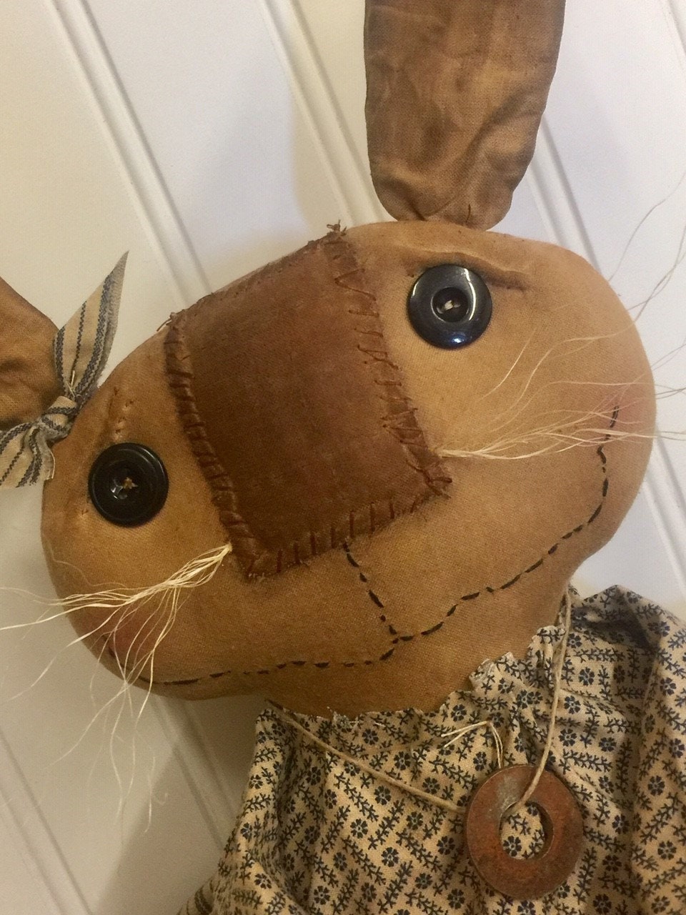 E Pattern, PDF Pattern, Digital Pattern, Bunny Pattern, Primitive Bunny ...