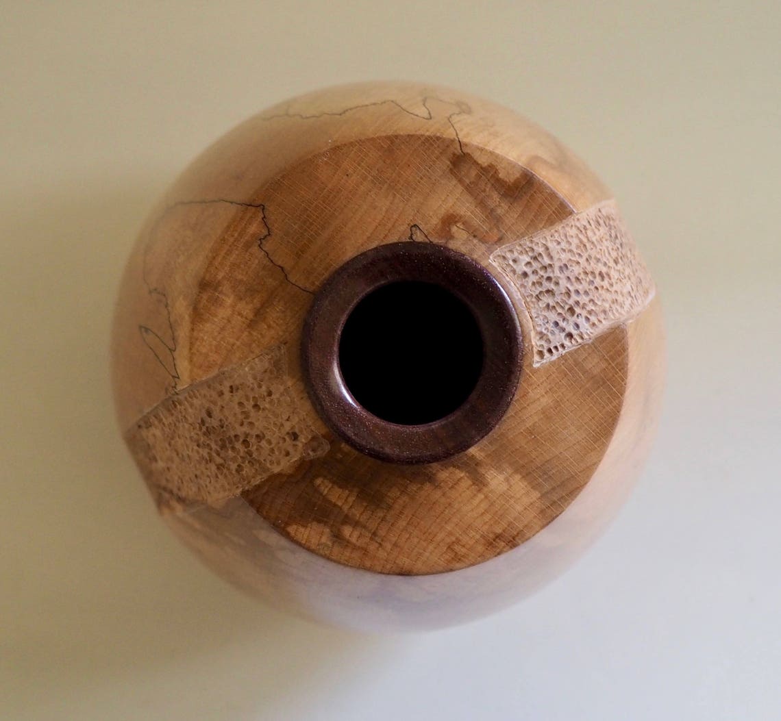 Spalted Beech Vase - Etsy