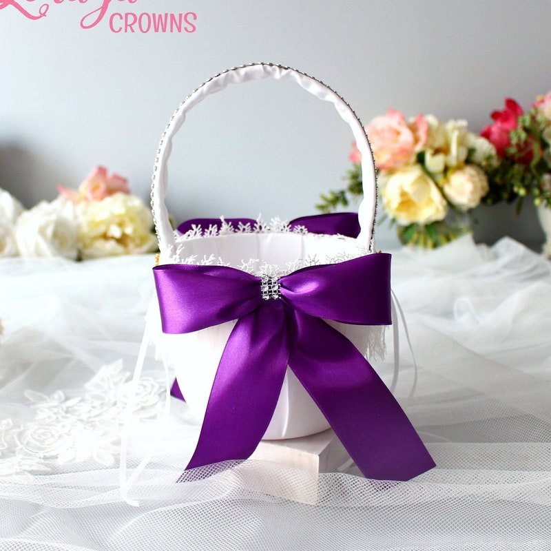 Flower Girl Basket - Etsy