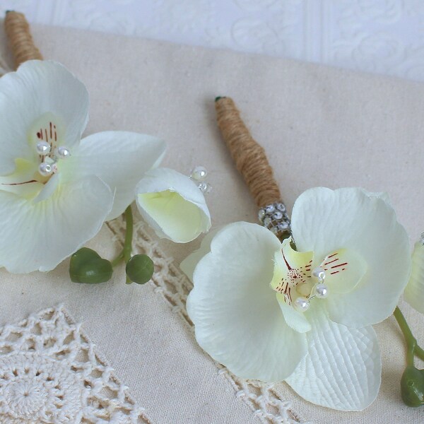 Groomsmen Buttonhole - Etsy