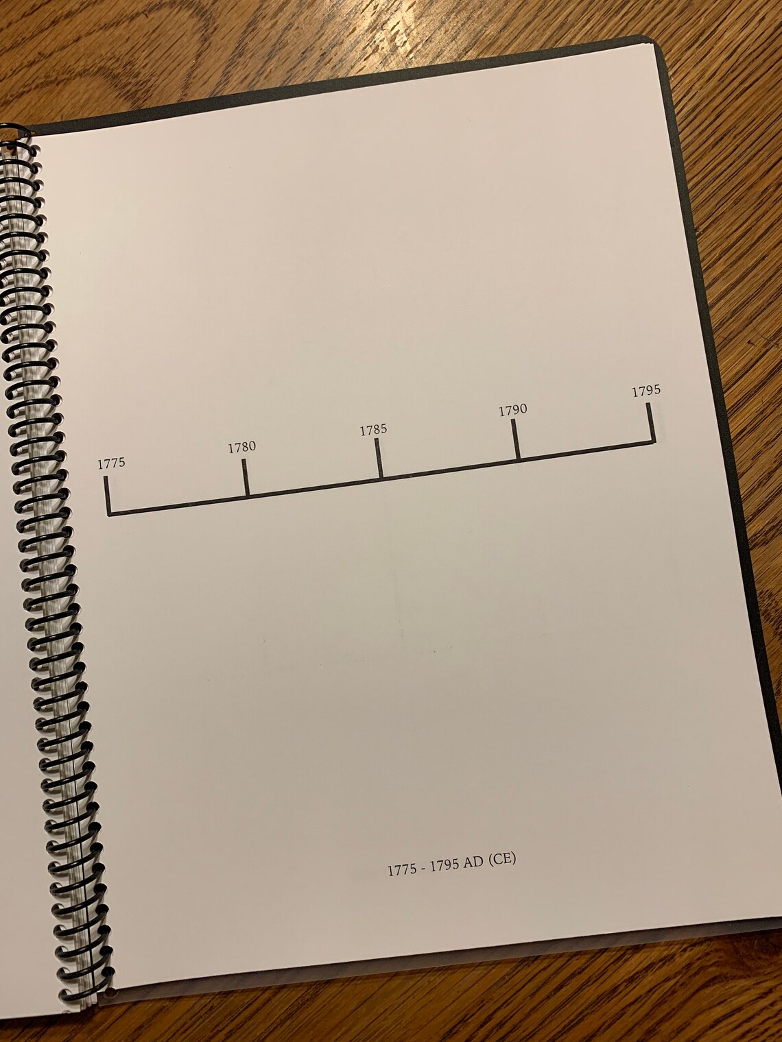 Timeline Book - PDF Download, Printable - Etsy