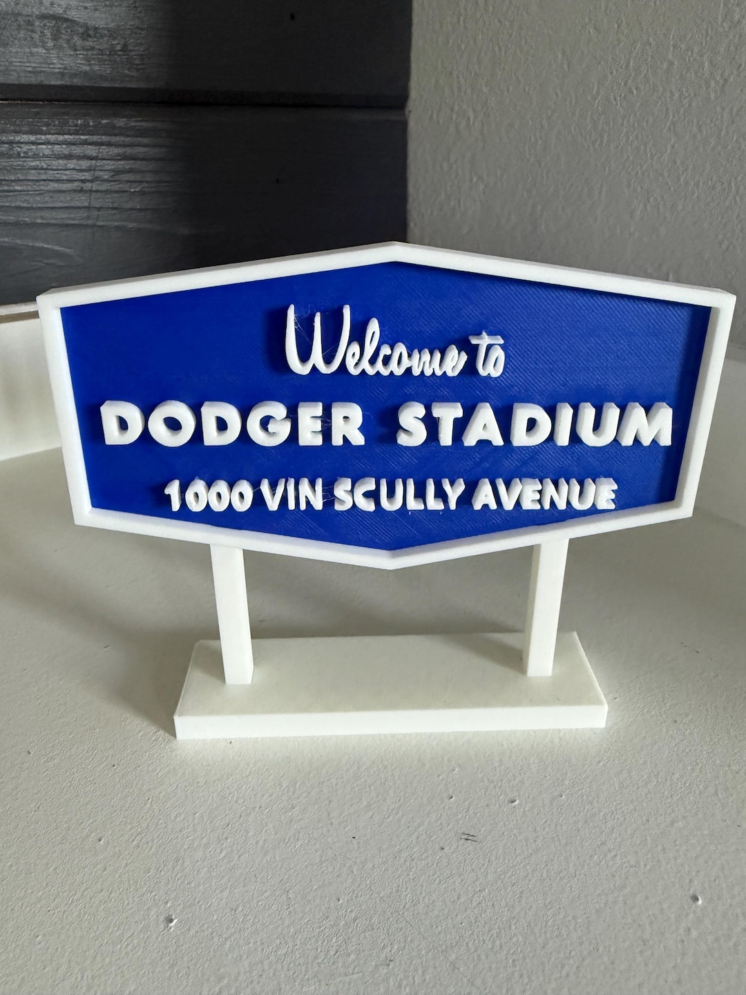 Welcome to Dodger Stadium Sign - Etsy