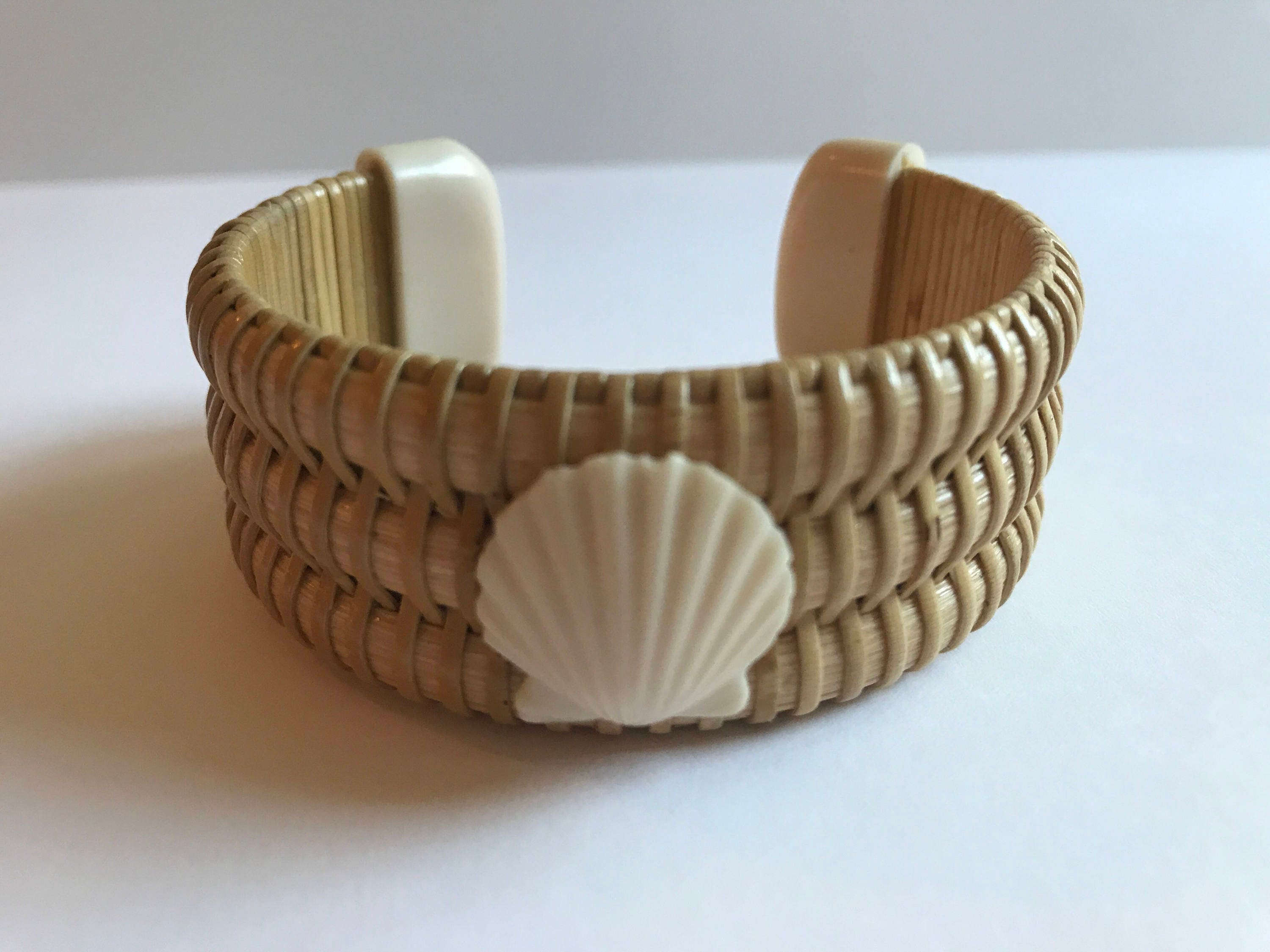 Nantucket Inspired Bracelet Natural Staves and Natural Cane - Etsy