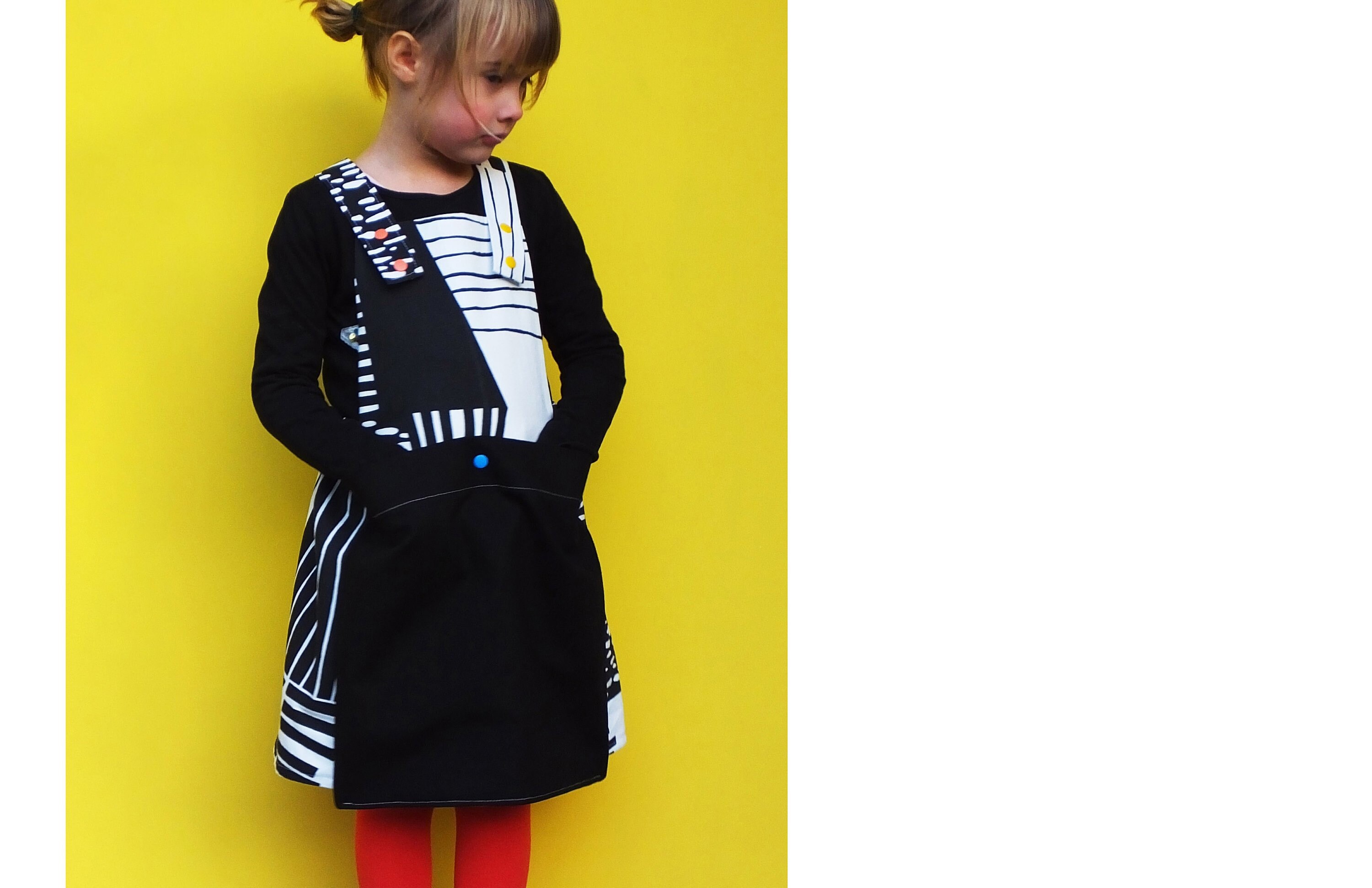 Girls Treasure Hunter Pinafore Dress Pattern / Dress With - Etsy UK