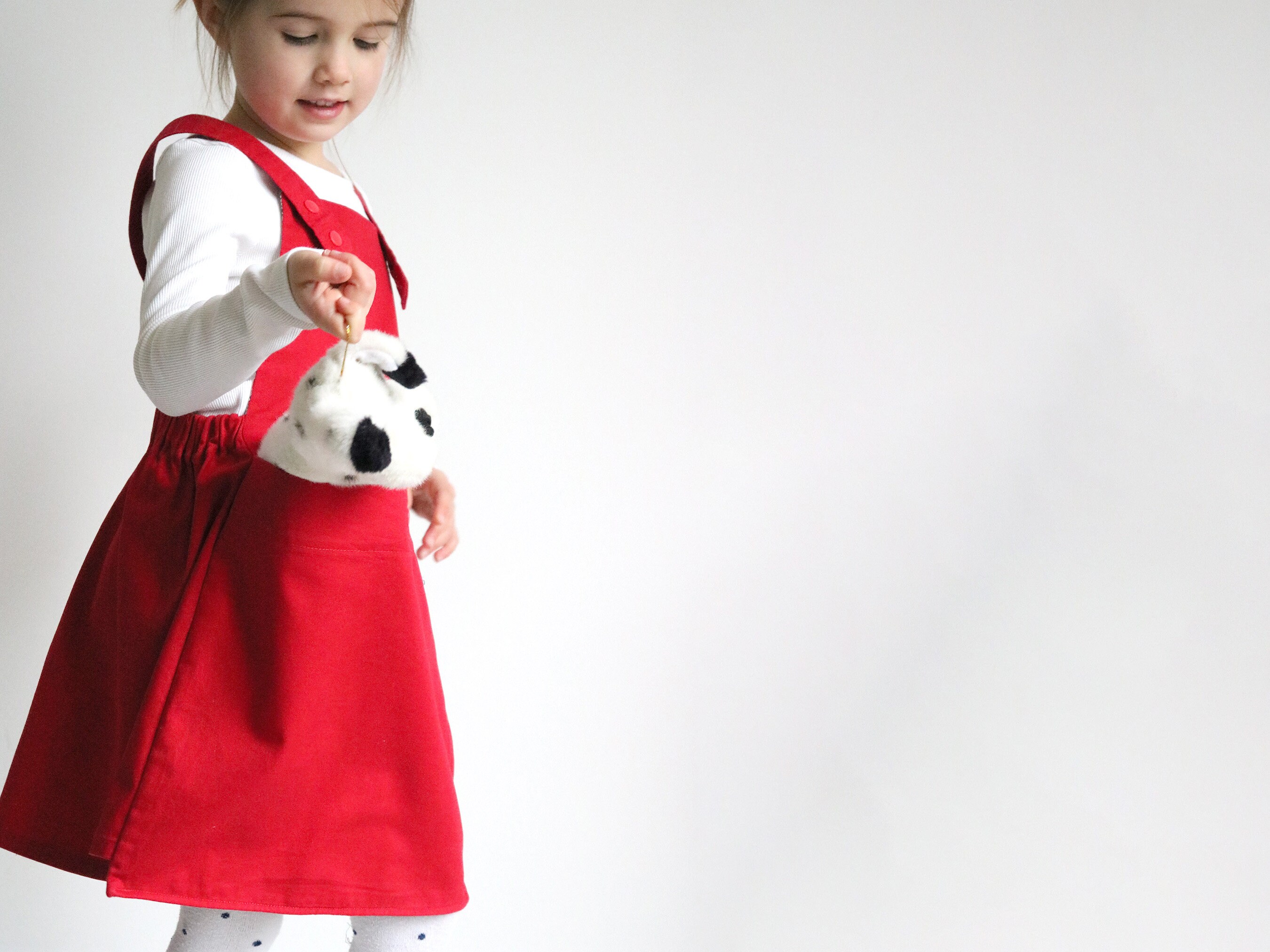 Girls Treasure Hunter Pinafore Dress Pattern / Dress With - Etsy UK