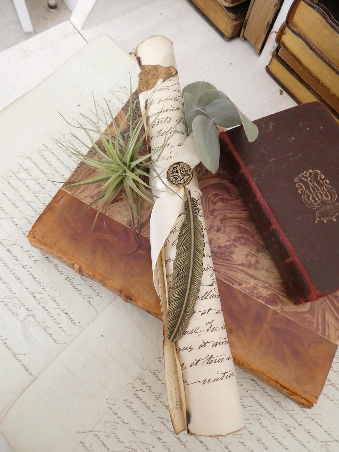 Parchment, Old Notarial Deed, Old Document - Etsy