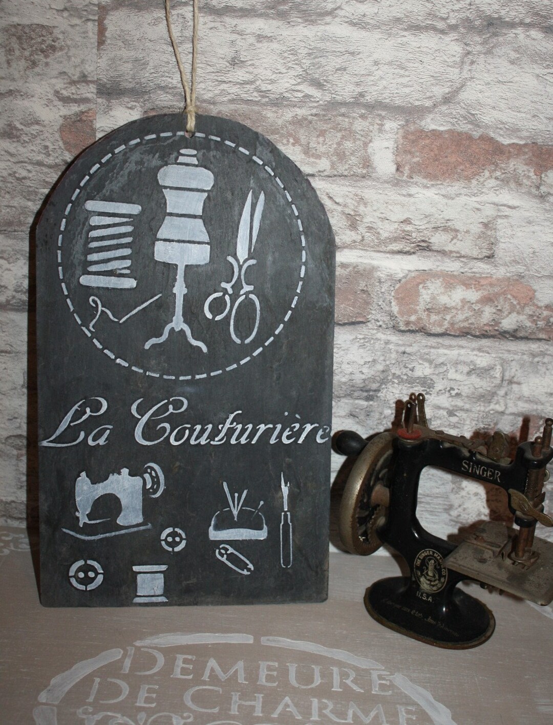 Slate Sign, Decorative Slate, the Seamstress Sign - Etsy