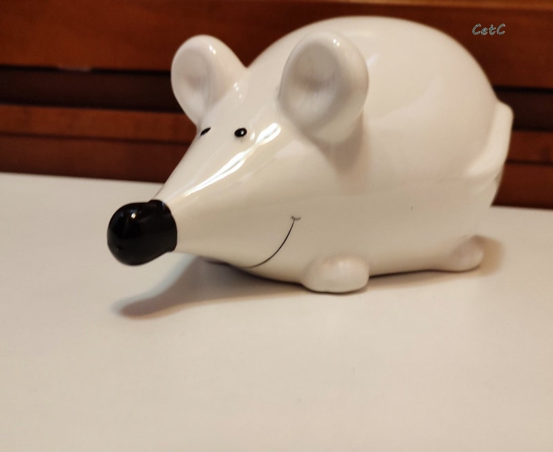 Original and Fancy Piggy Bank: Adorable Tit Mouse - Etsy